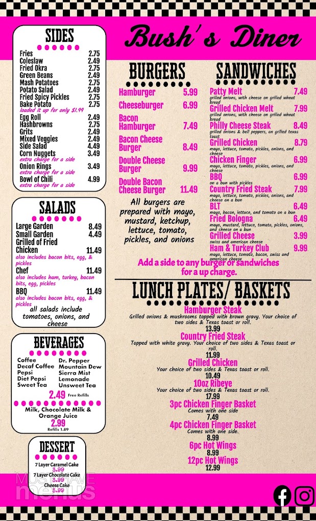 Bush's Diner | Cyrus Ramsey