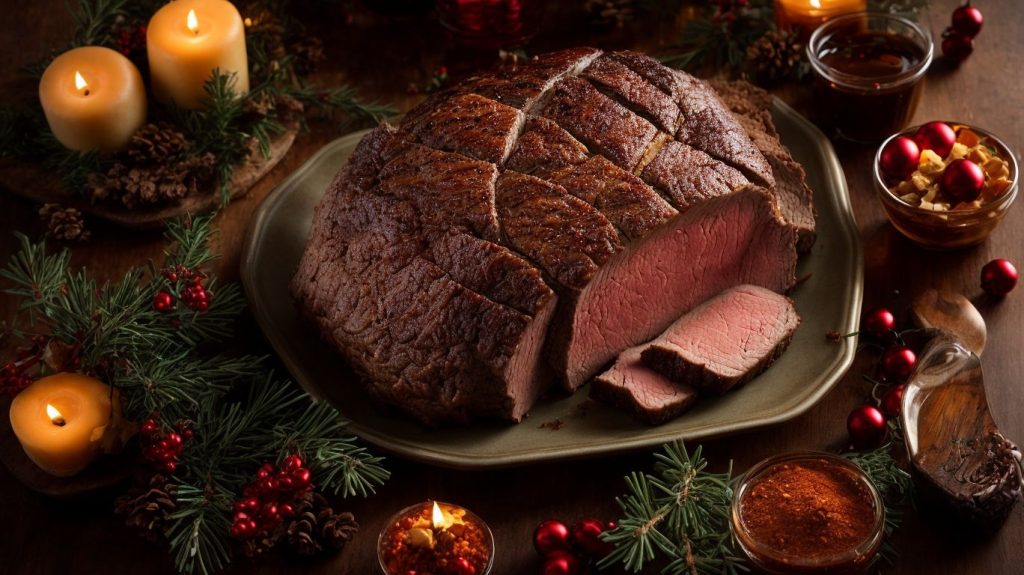Holiday Spiced Beef Roast Recipe | Cyrus Ramsey