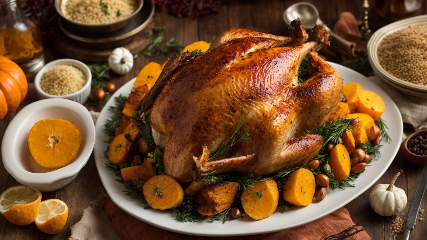 Moroccanspiced Turkey With Couscous Stuffing Recipe A Turkey Seasoned ...
